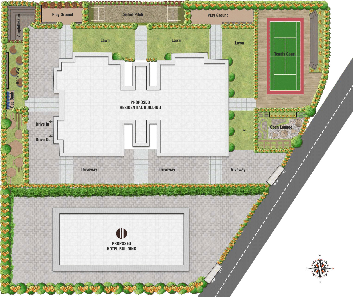Site Layout – Unique Projects
